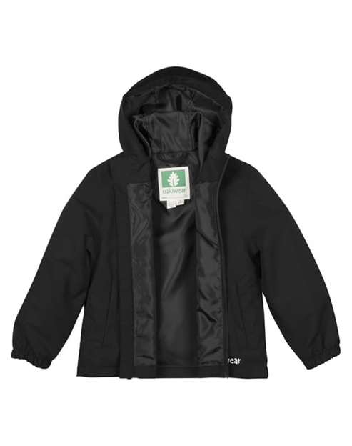 Adult Waterproof Shell Jacket, Black – Oaki
