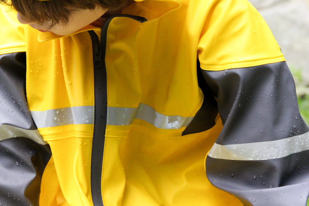 Rubber Rain Suit, Sundance Yellow – Oaki