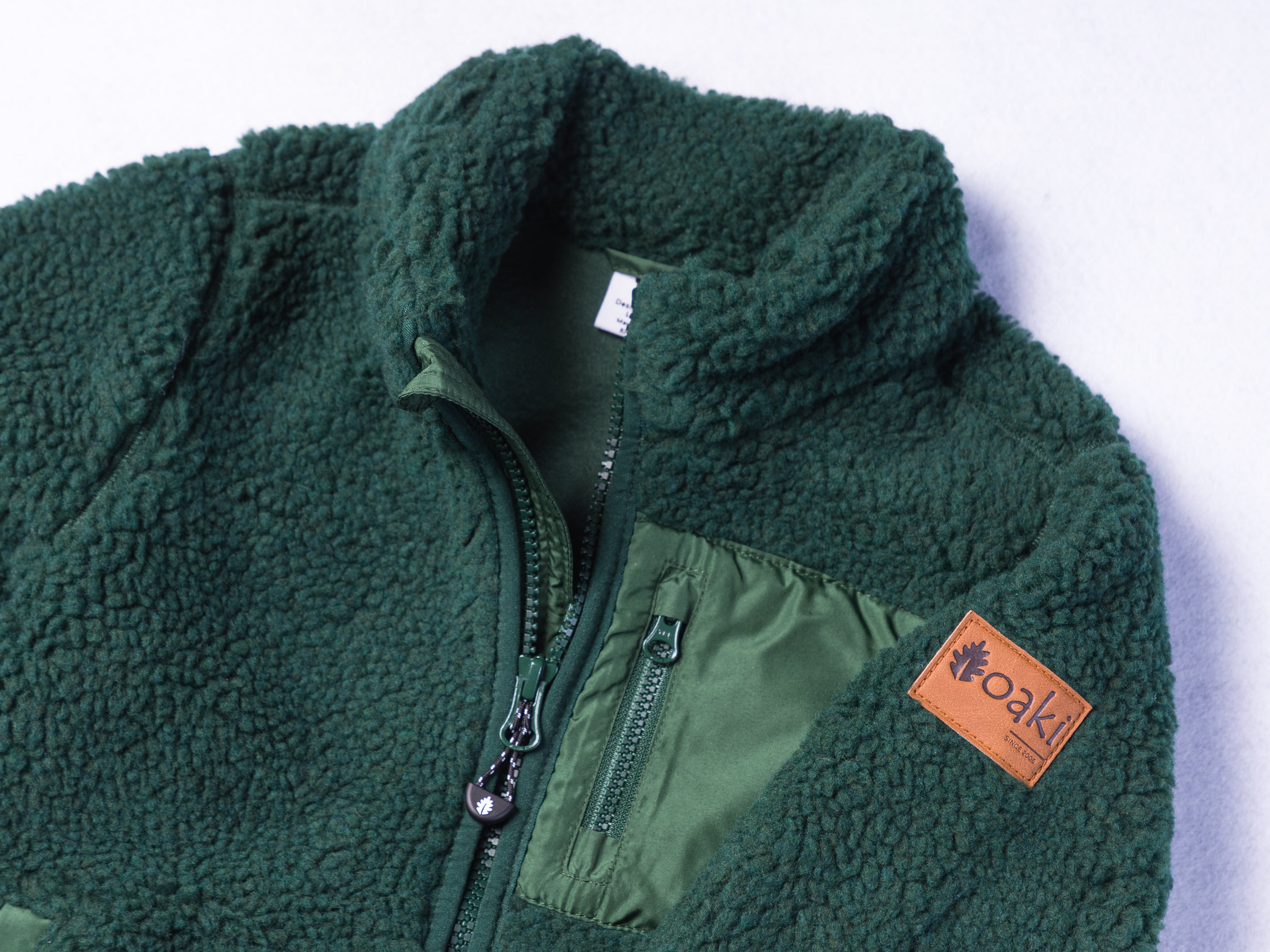 Sherpa Fleece (Forest Green) – OAKI