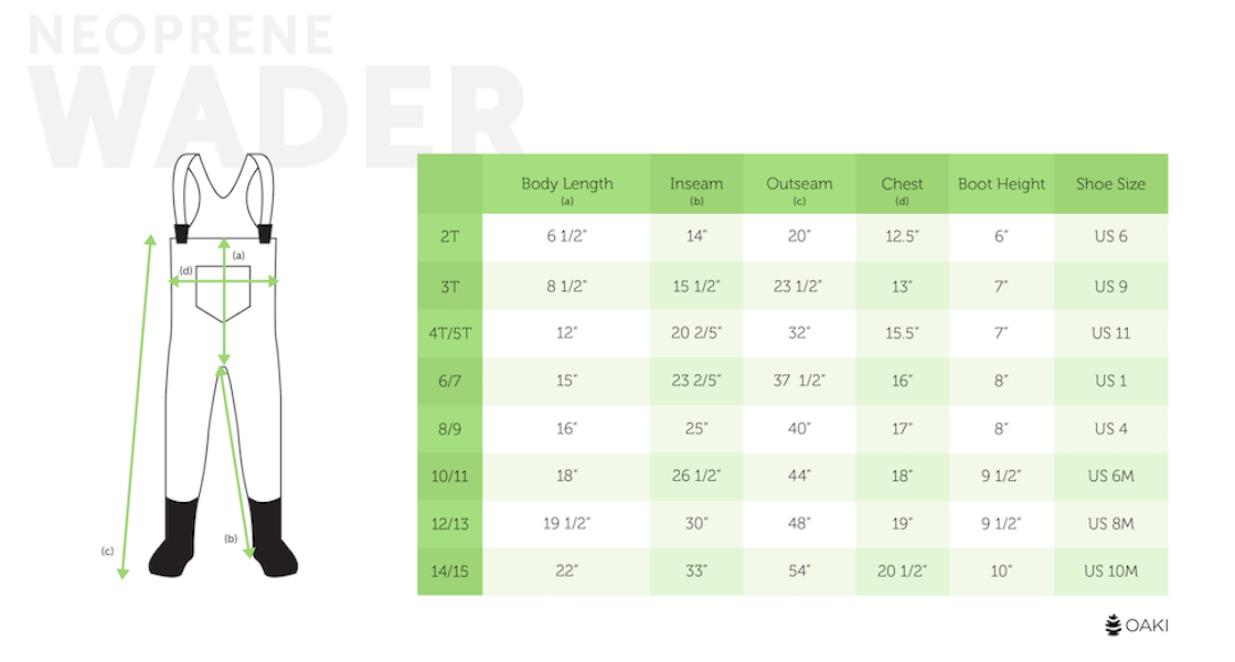 Children's Neoprene Waders, Realtree MAX-5® Camo – OAKI