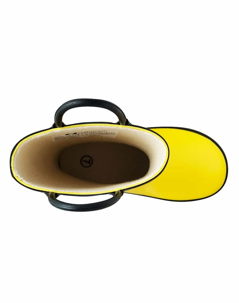 Loop Handle Boots, Yellow & Black (Kids') – OAKI